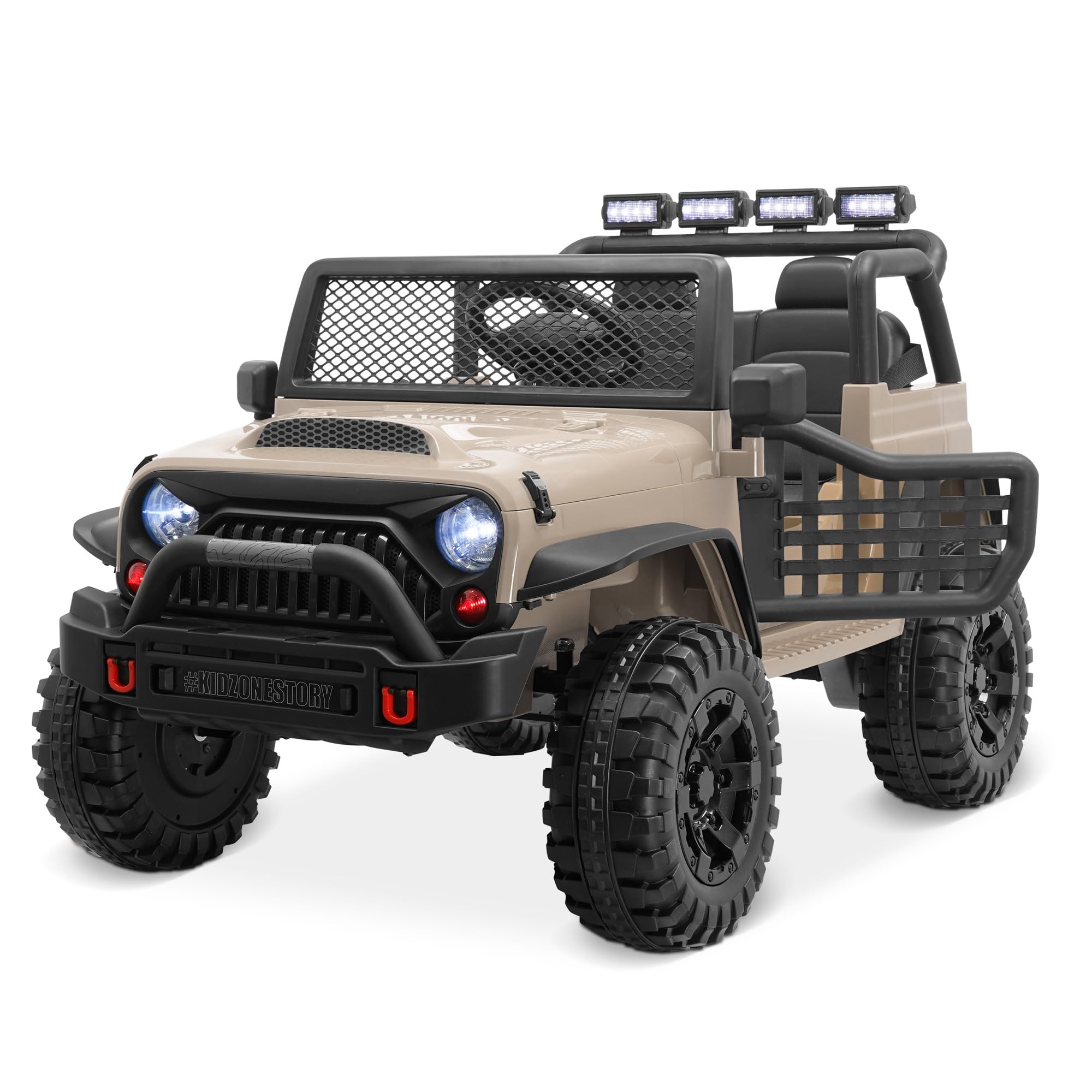 Amazon.com: Kidzone Ride On Truck Car 12V 3.8 MPH Kids 2-Seater ...