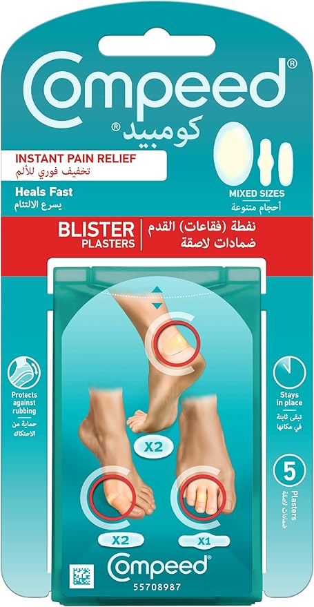 Compeed 5 Mixed Size Blister Plasters : Amazon.co.uk: Health & Personal ...