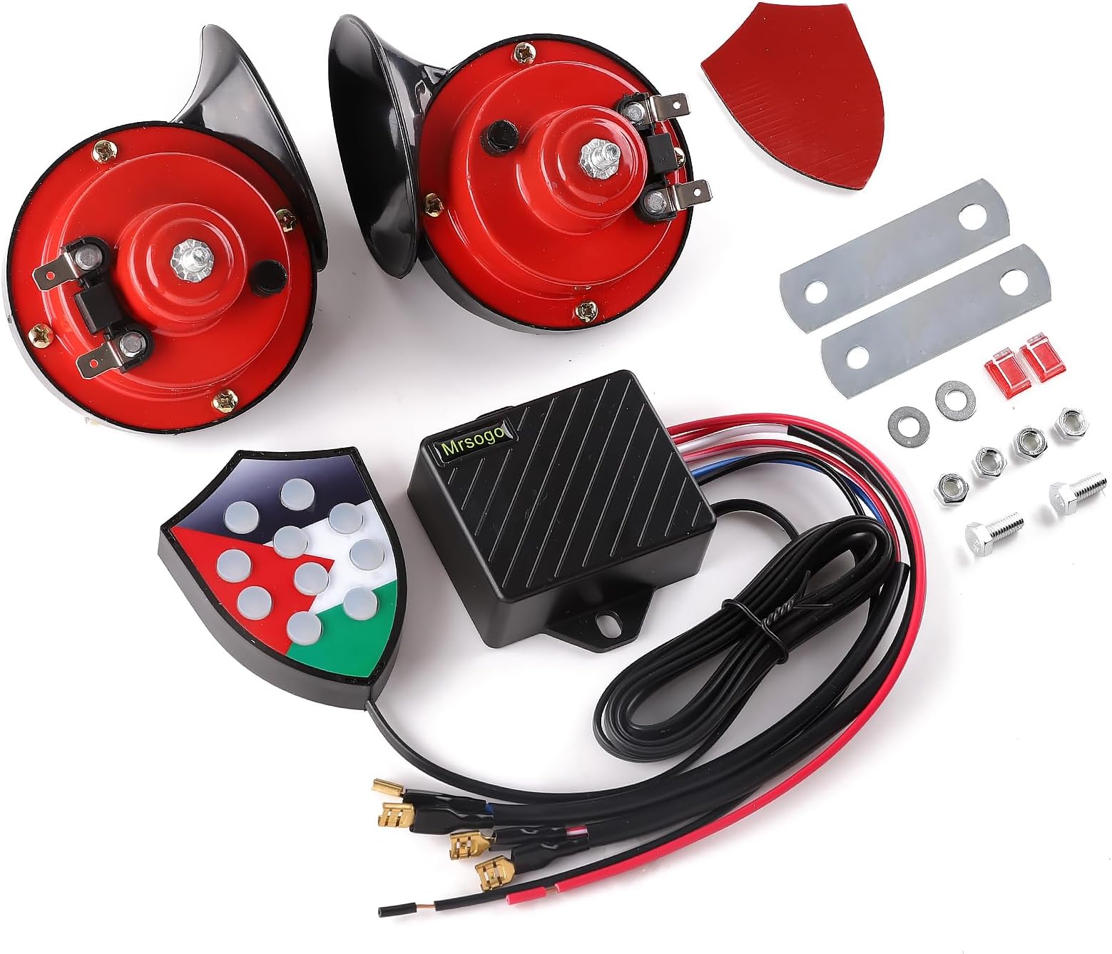 Amazon.com: 300db 12V car horn [2 pack] Car horn - waterproof ...