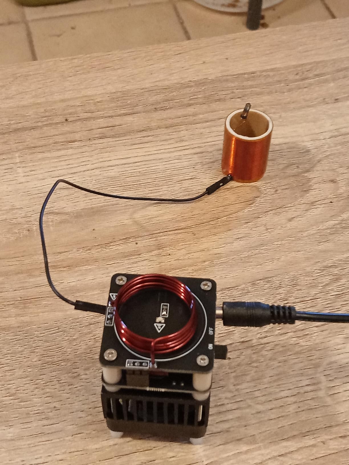 Amazon.com: High Frequency Tesla Coil Hfsstc Electronic Candle 36-48v ...