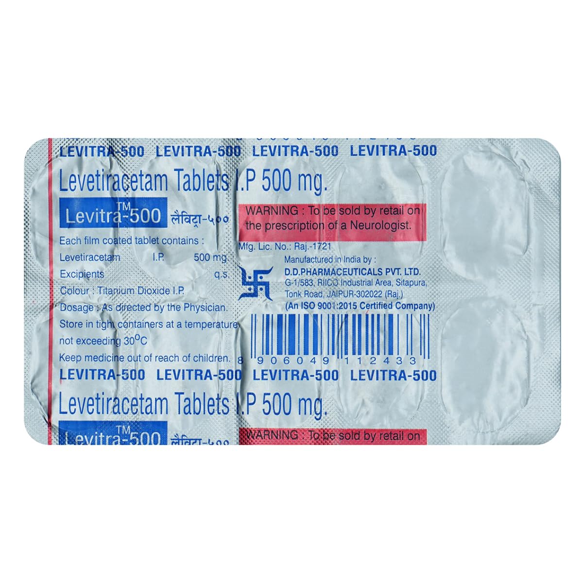 Levitra 500mg - Strip of 10 Tablets : Amazon.in: Health & Personal Care