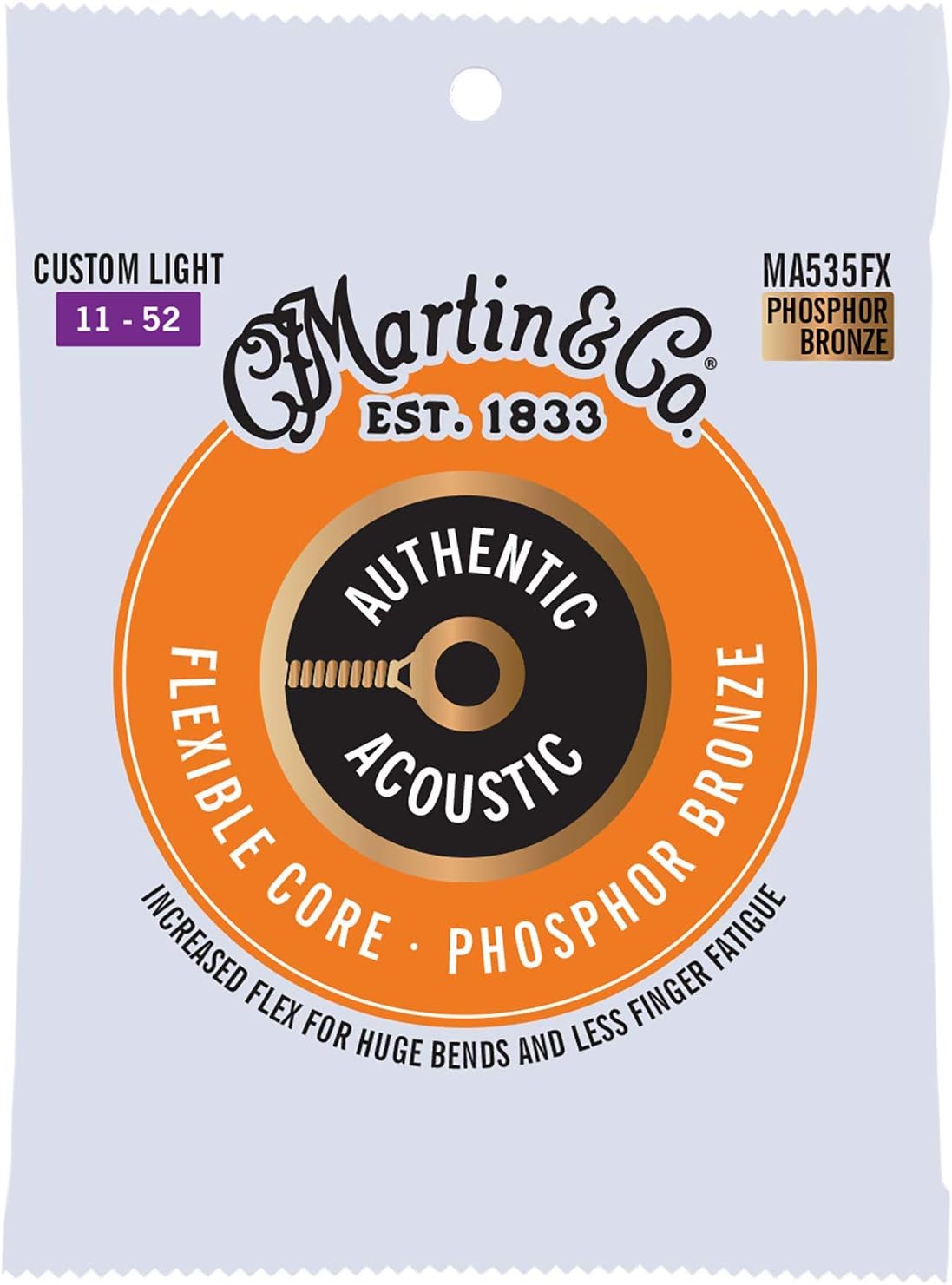 Amazon.com: MARTIN C.F Original M175 80/20 Bronze, Custom Light-Gauge ...
