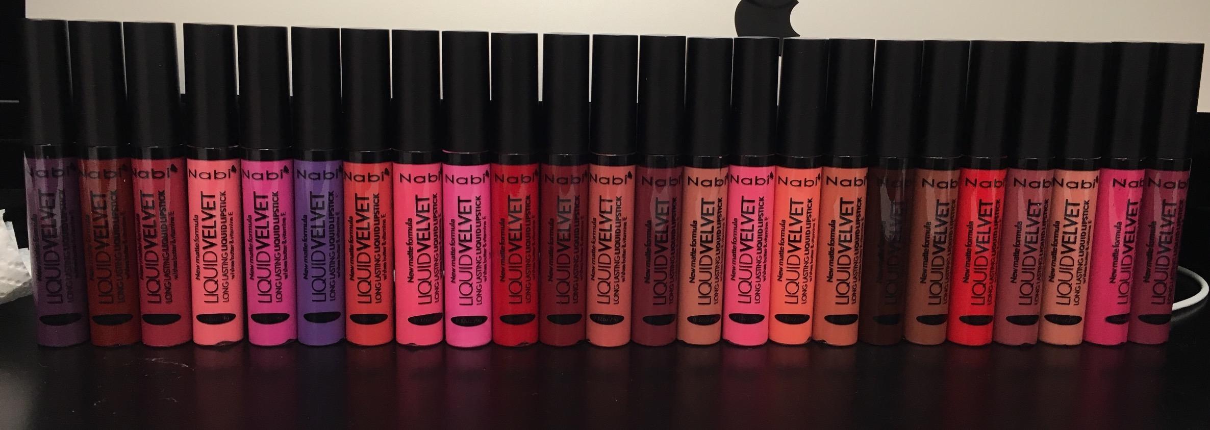 Amazon.com : LIQUID VELVET LIPSTICK W/vitamine E shea butter,new MATTE ...