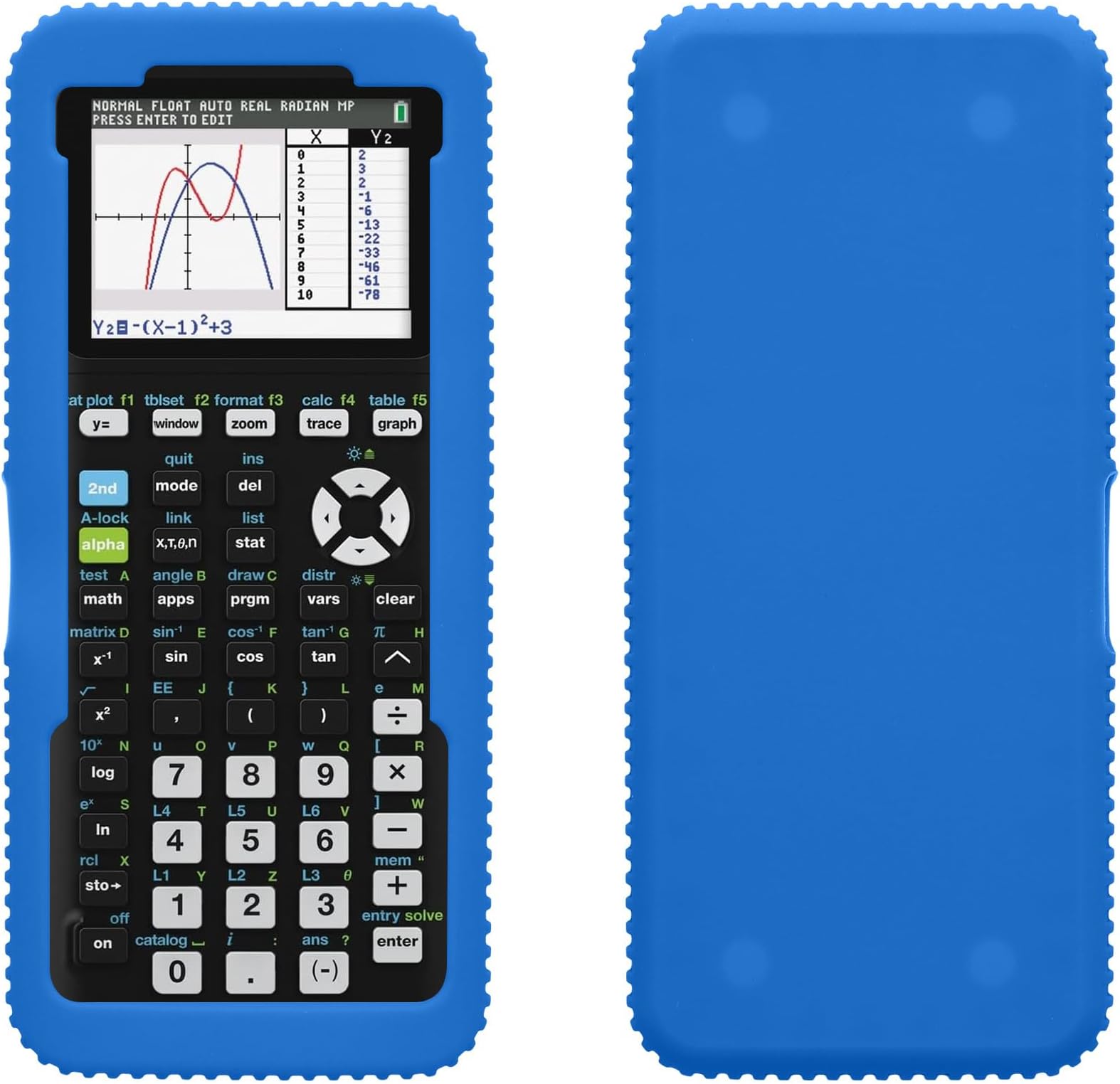 Amazon.com: kwmobile Graphic Calculator Case Compatible with Texas ...