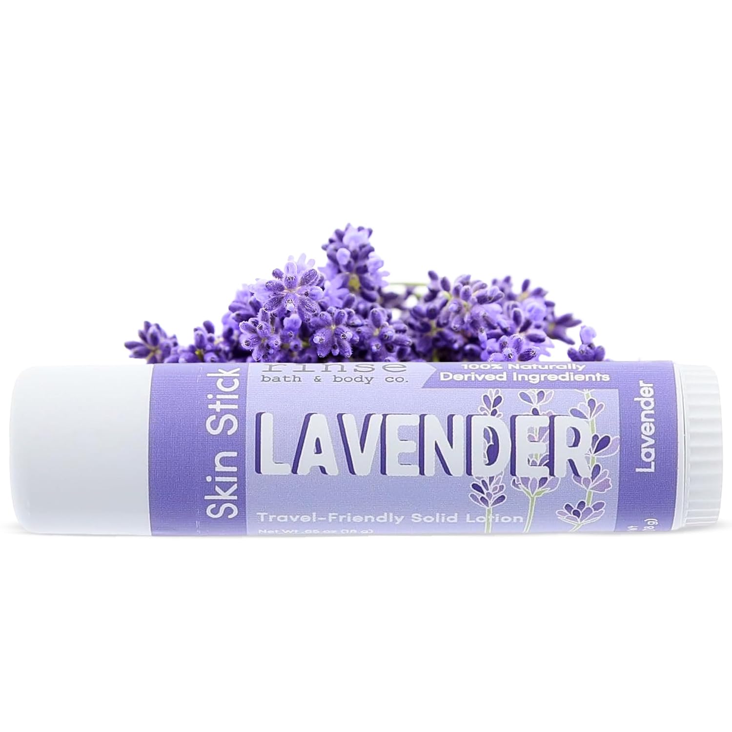 Amazon.com: Rinse Bath & Body Lavender Solid Lotion Stick – Natural ...