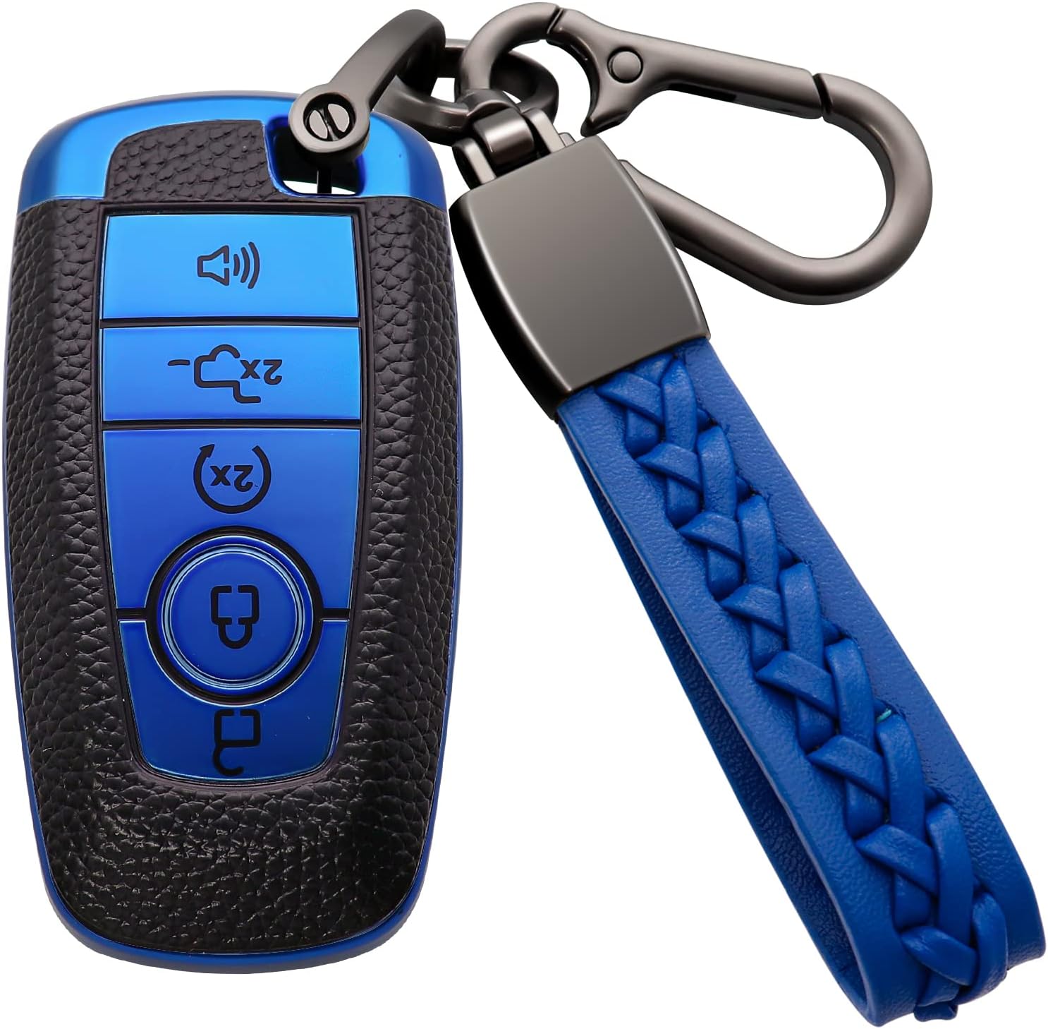Amazon.com: Coolbestda Rubber Key Fob Cover Remote Case Keyless ...