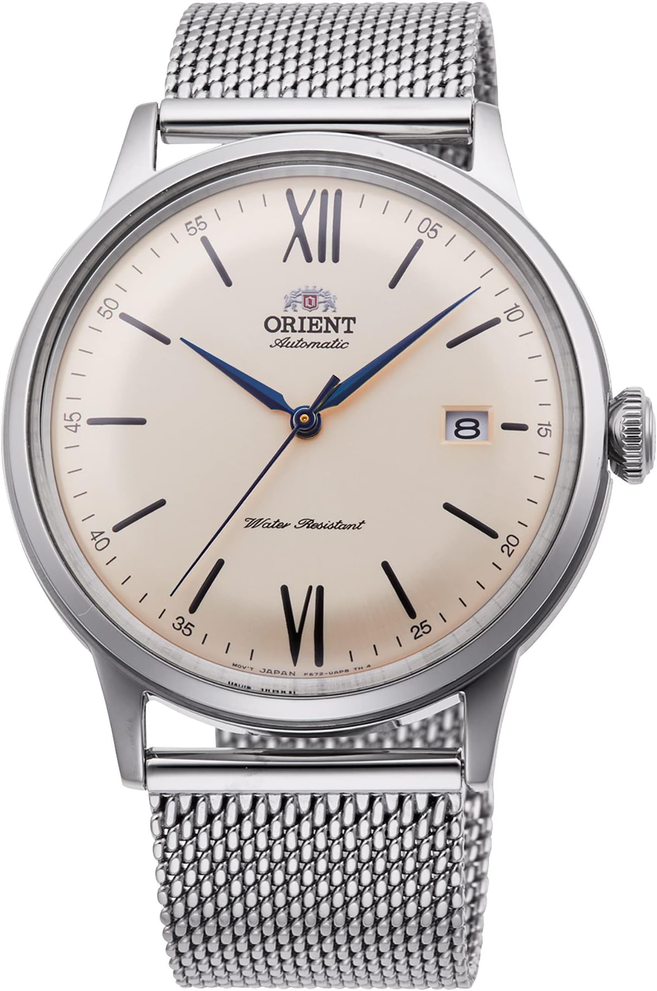 Orient Unisex Erwachsene Analog Automatik Uhr mit Edelstahl Armband ...