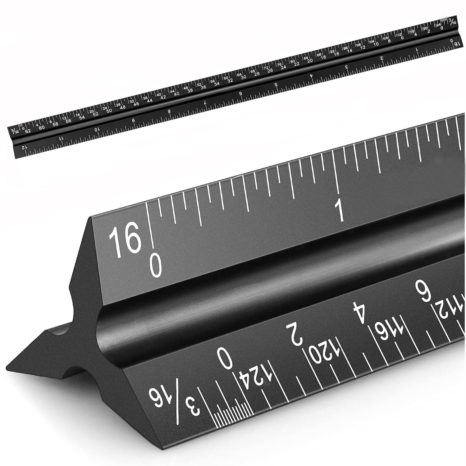 Architectural Scale Ruler, EYLEER 12'' Imperial Aluminum Architects ...