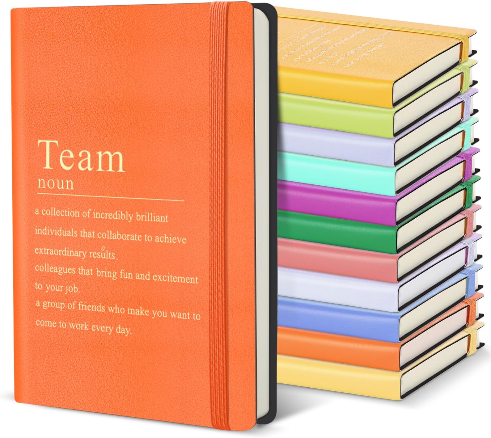 Amazon.com : Moinchore 24 Pack Team Appreciation Gifts Bulk Leather ...