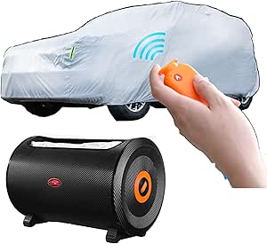 Amazon.com: Portable Full Automatic Car Cover,Smart Car Cover ...