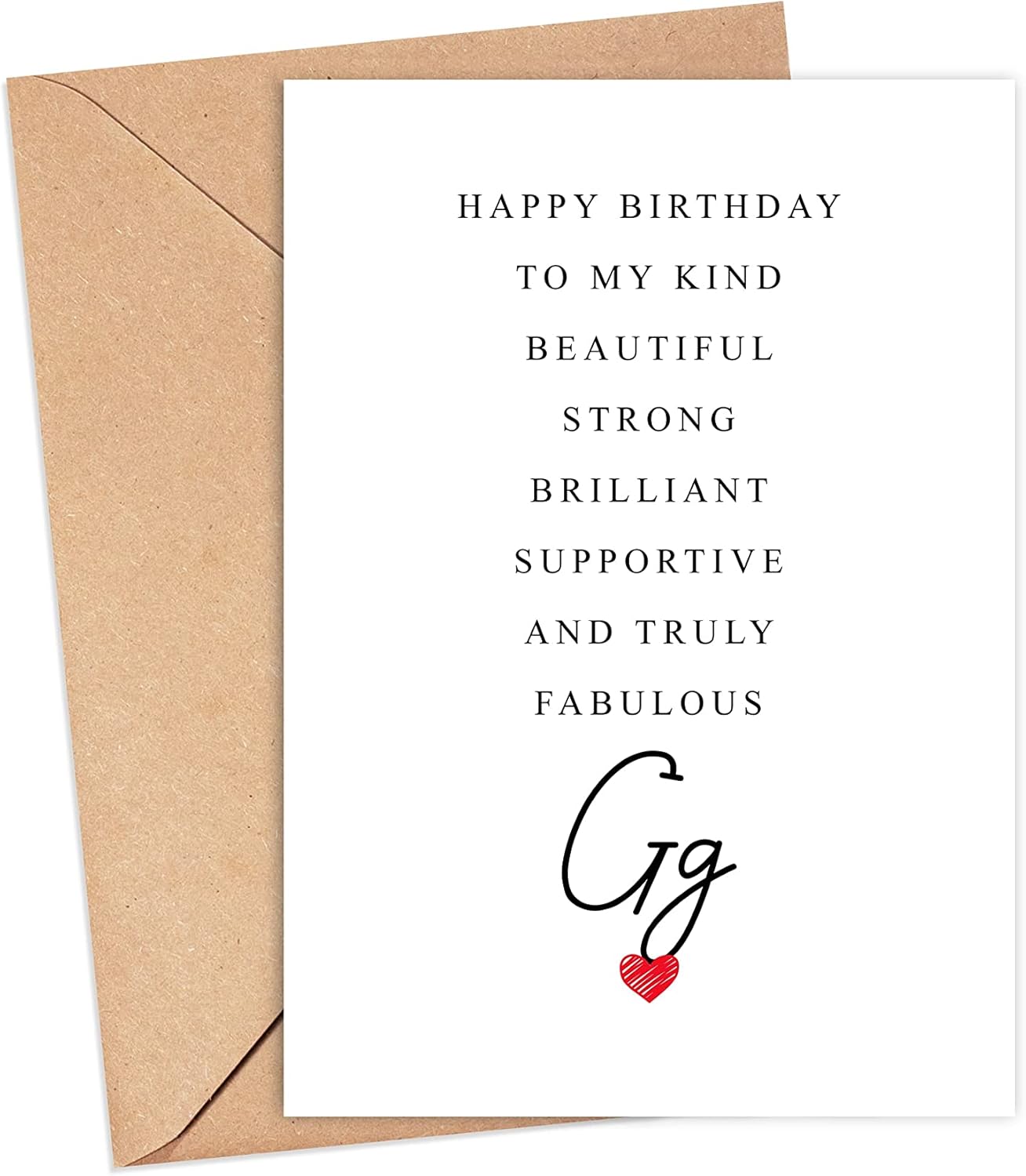 Amazon.com : Gg Birthday Card Poem - Amazing Gg Gift - Birthday Card Gg ...