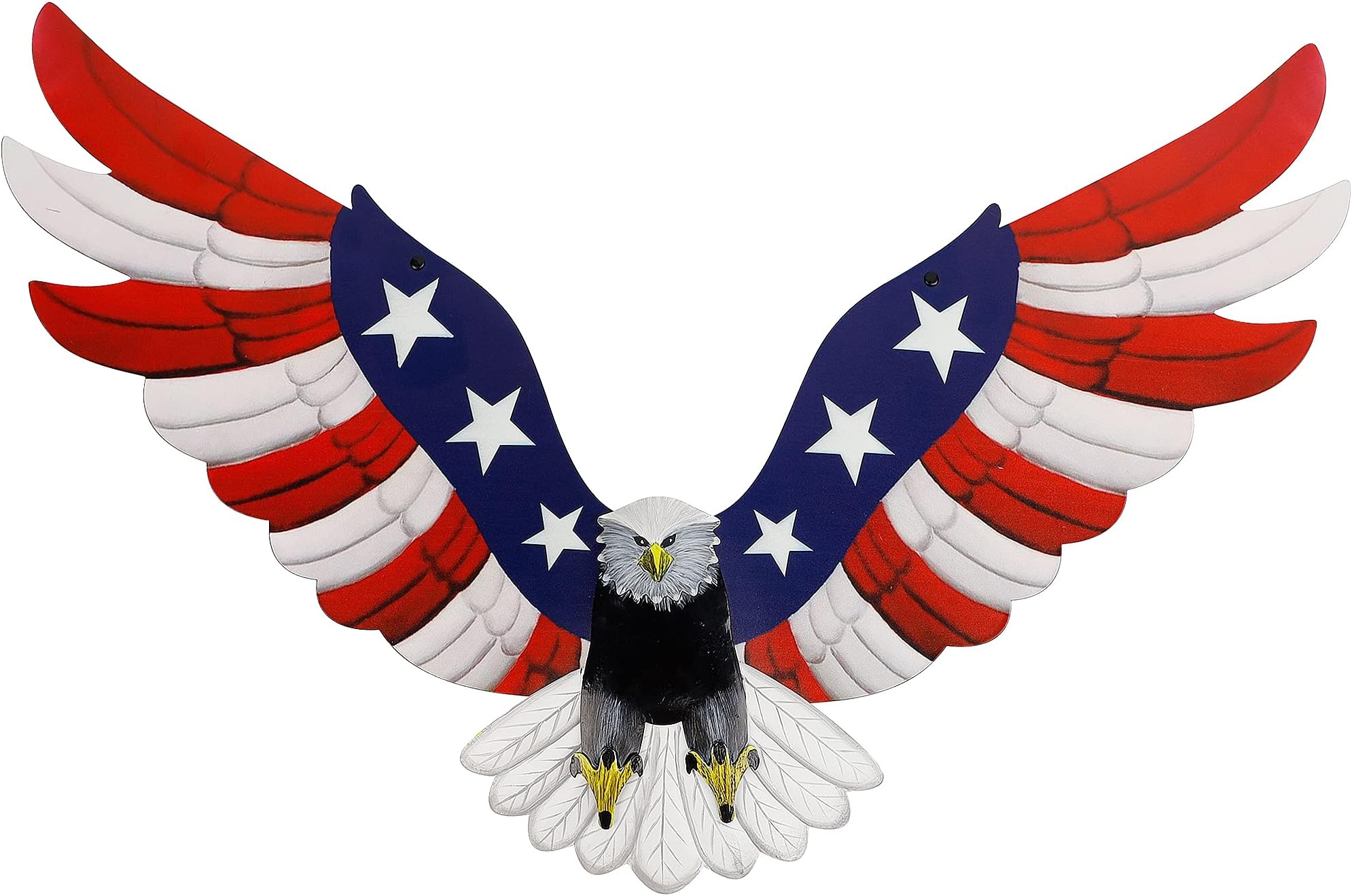 Amazon.com: Next Innovations USA Shape Eagle Wall Art - Face of Freedom ...
