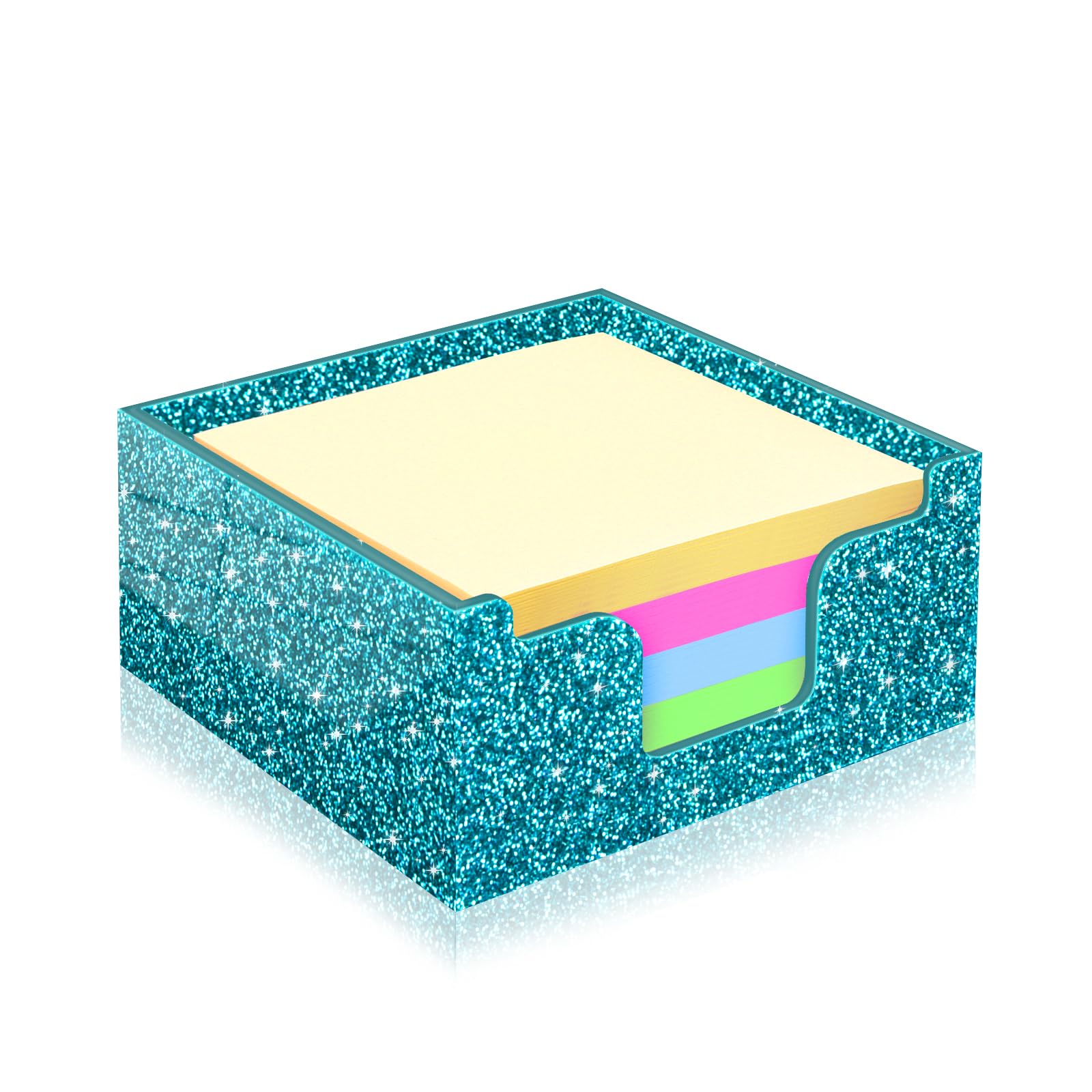 Amazon.com : Rouidr Acrylic Sticky Note Holder, Self Stick Note Pad ...