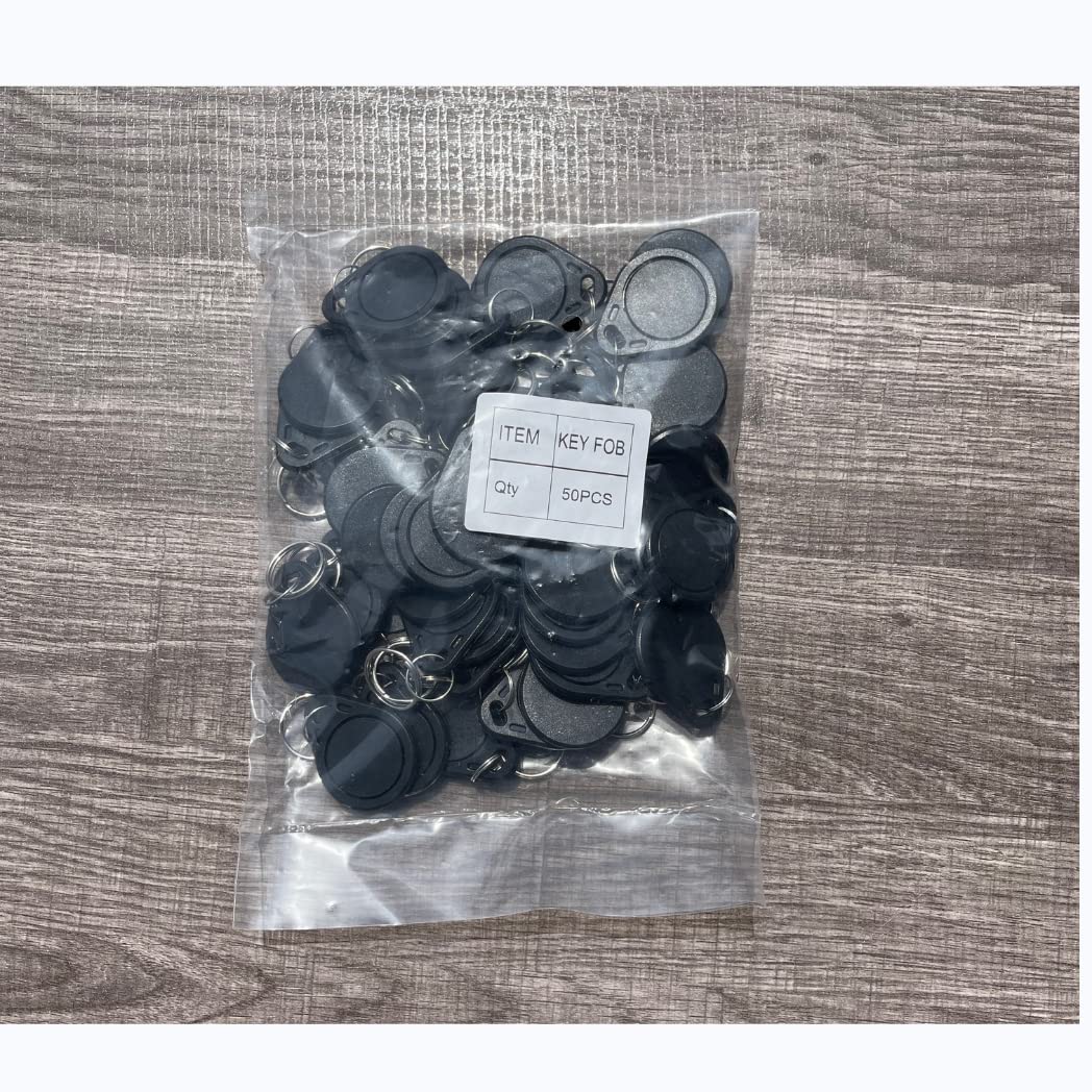 RFID Hotel Key Fob, 50 Pcs Pack, Can be Re-Writable Multiple Times ...