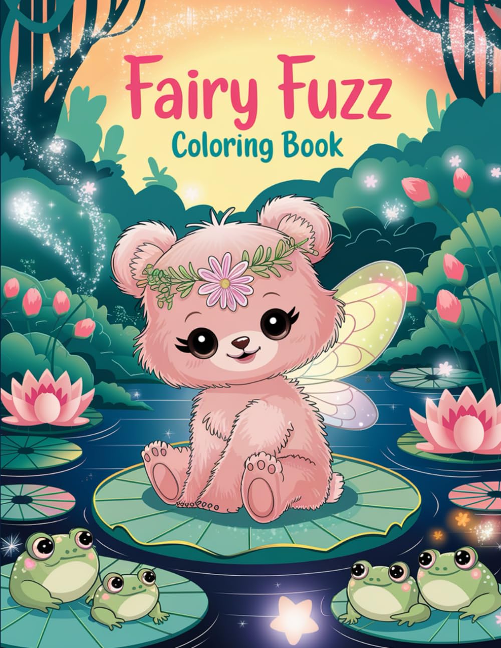 Fairy Fuzz Coloring Book: A Sweet Night Fantasy Adventure – A Fairy ...