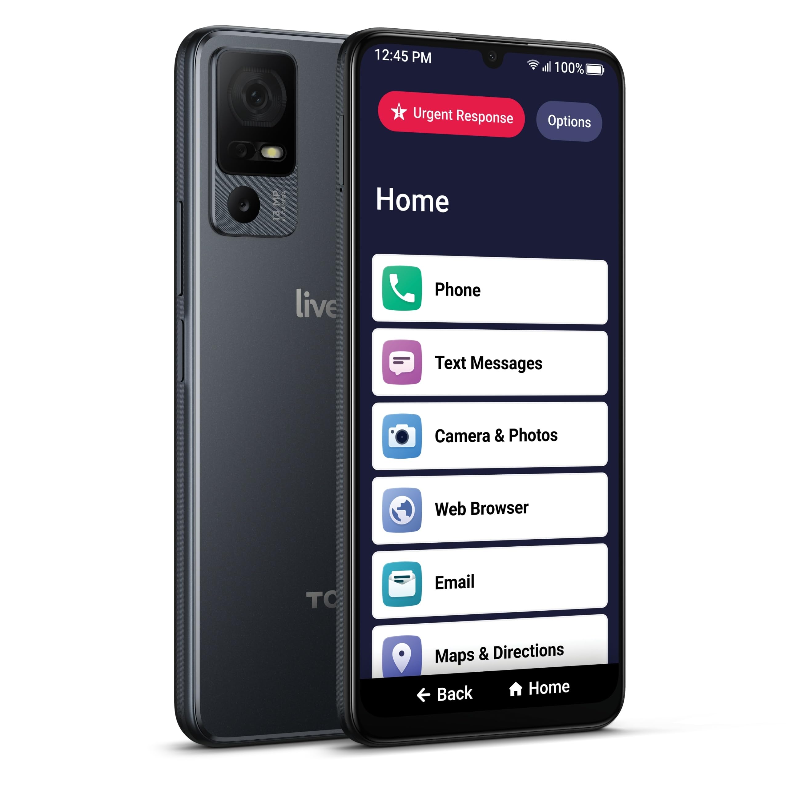 Amazon.com: LIVELY Jitterbug Smart4 Smartphone for Seniors - Cell Phone ...