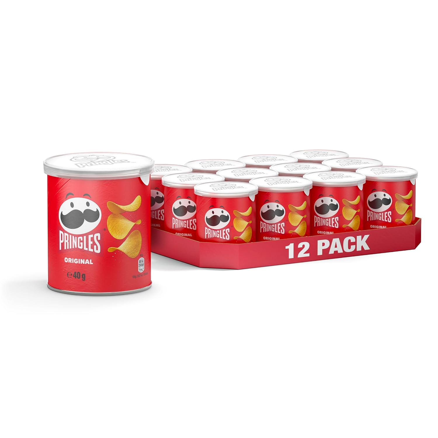 Buy Pringles Original 40g x 12 Online Chile | Ubuy