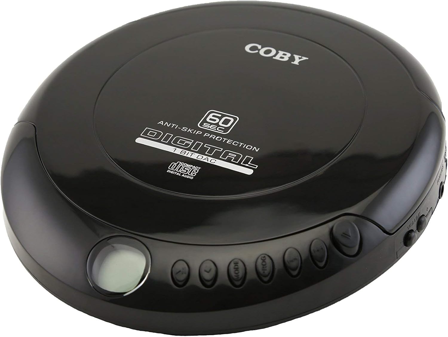 Amazon.com: Coby Portable Compact Anti-Skip CD Player – Lightweight ...