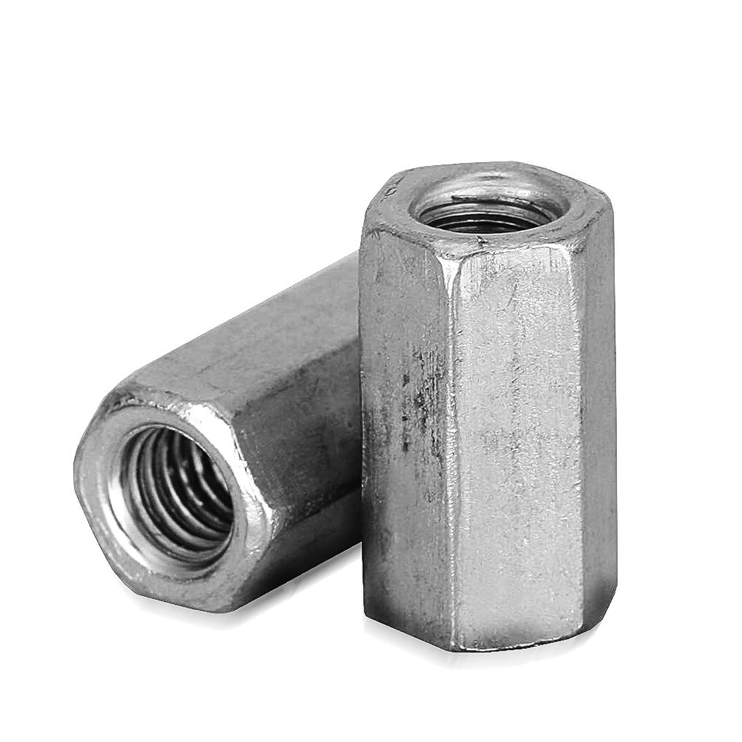 DOJA Industrial | Hex Coupling Long Rod Nuts | M6 | PACK 8 | Threaded ...