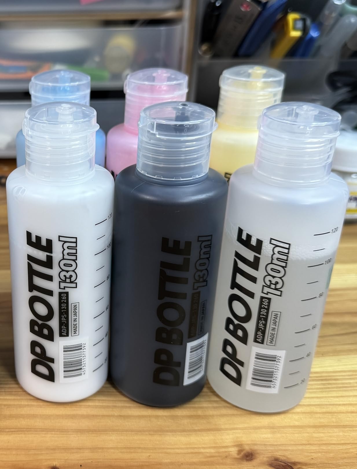 Amazon | ハイキューパーツ DPボトルJPS 130ml 1本入 プラモデル用ツール ADP-JPS-130 | ホビー用工具 通販