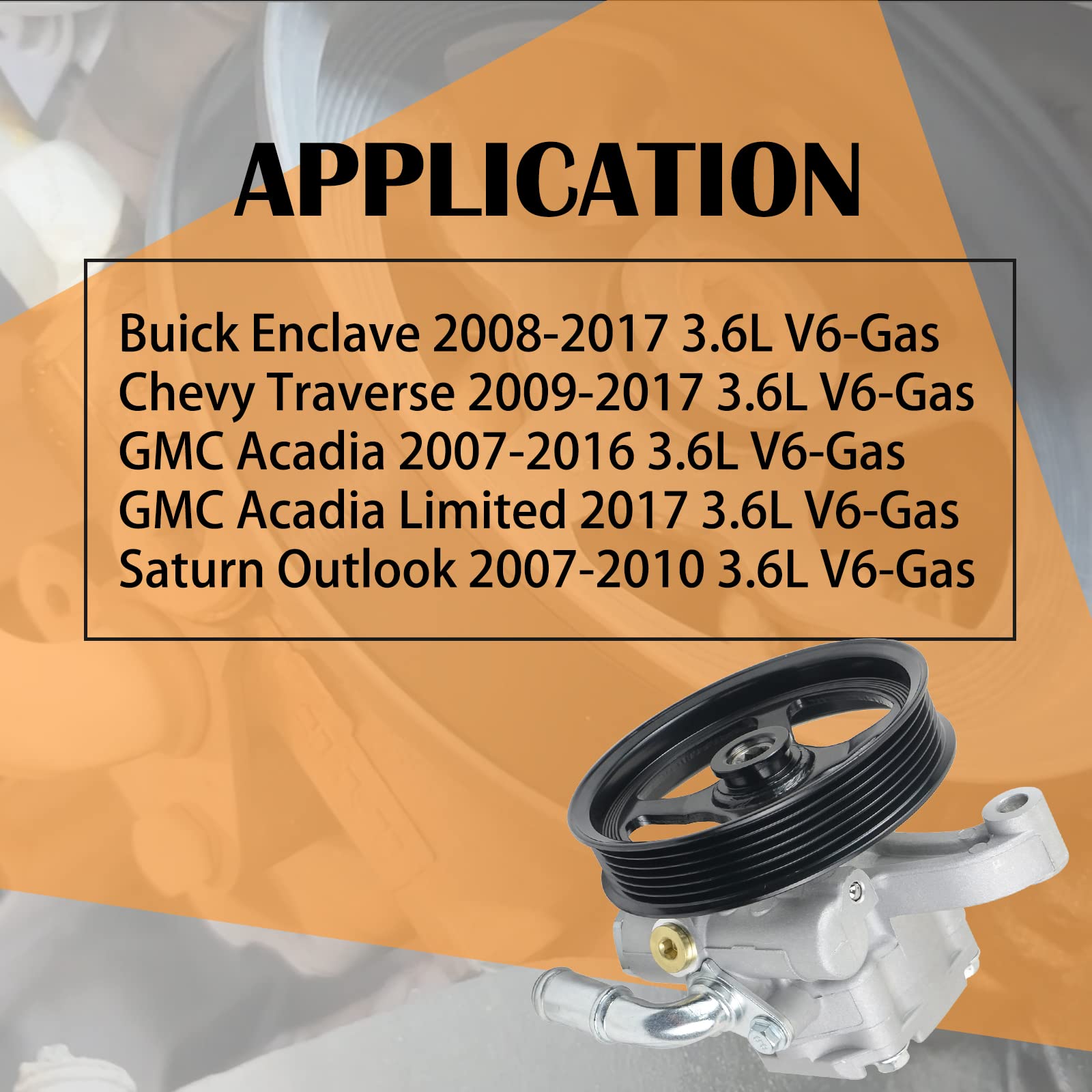 Snapklik.com : Bicos 20954812 Power Steering Pump