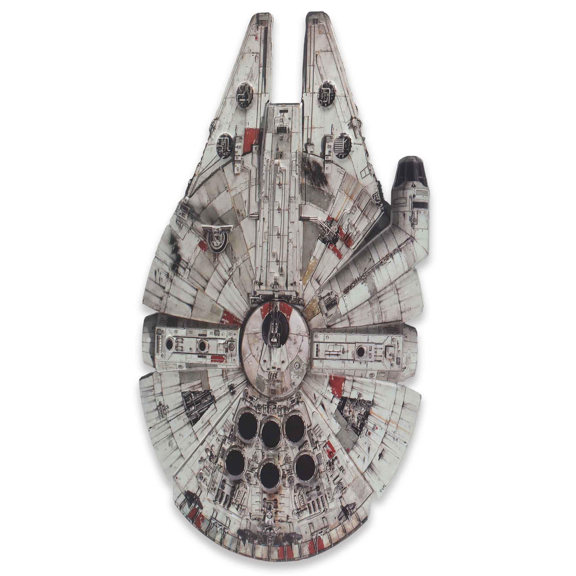 Millennium Falcon Top View