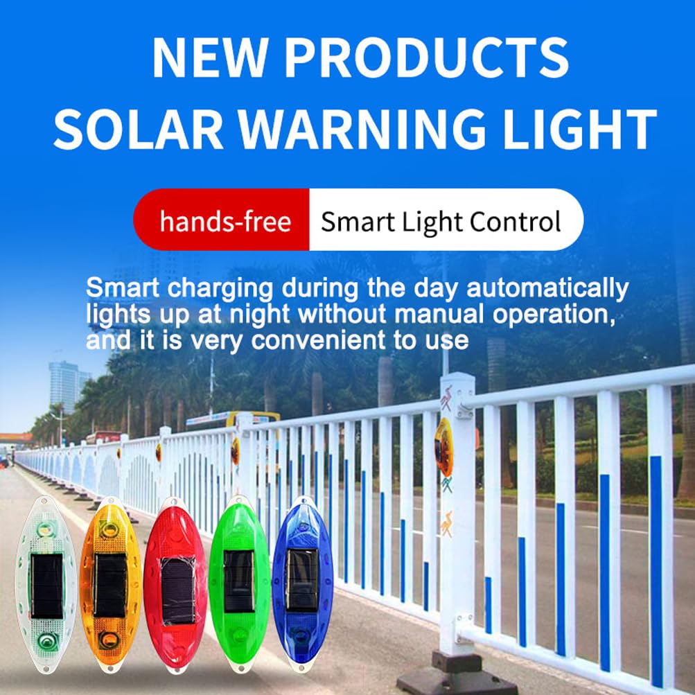Snapklik.com : Aolyty Solar Strobe Warning Light Outdoor Waterproof ...