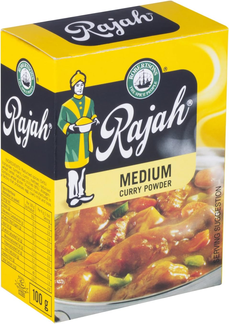 Amazon.com : Rajah Hot Madras Curry Powder 1Kg : Grocery & Gourmet Food