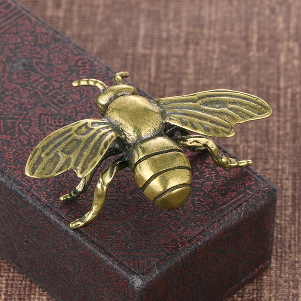 Amazon.com: Creative Co-Op Decorative Bee Figurine, Gold Finish Décor ...