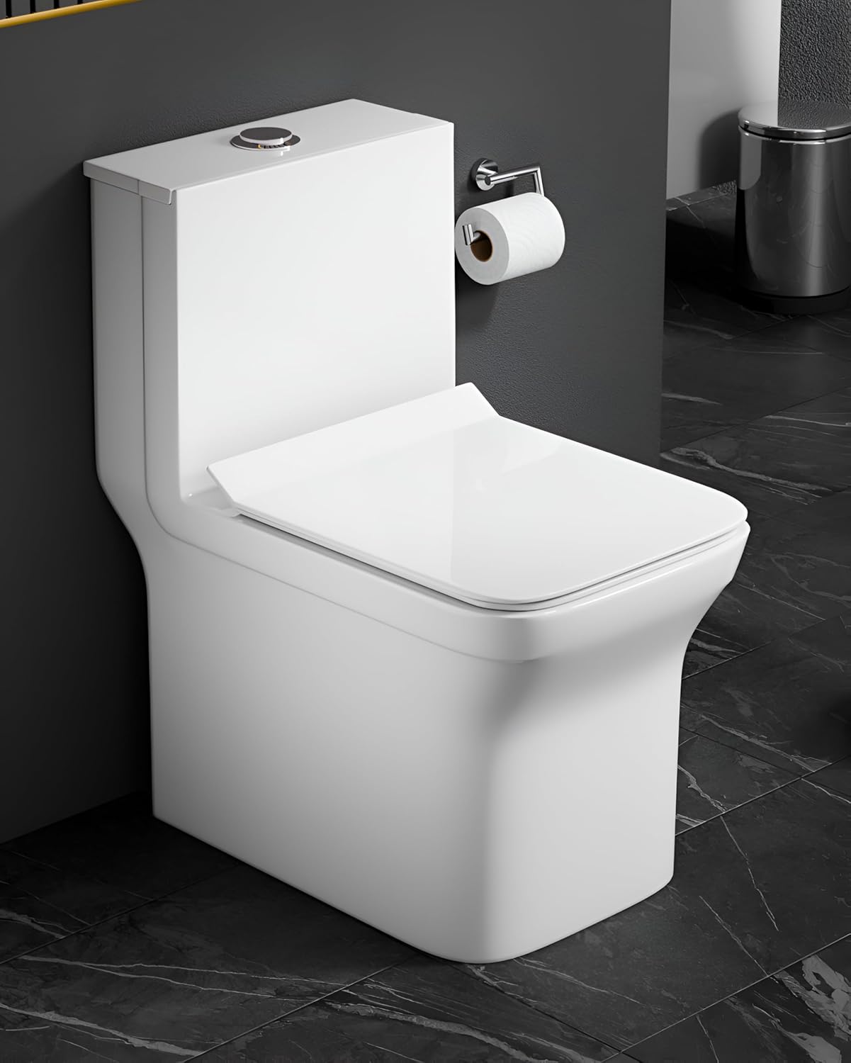 Clay Plus Premium Ceramic Rimless Water Closet Floor Mounted One Piece ...