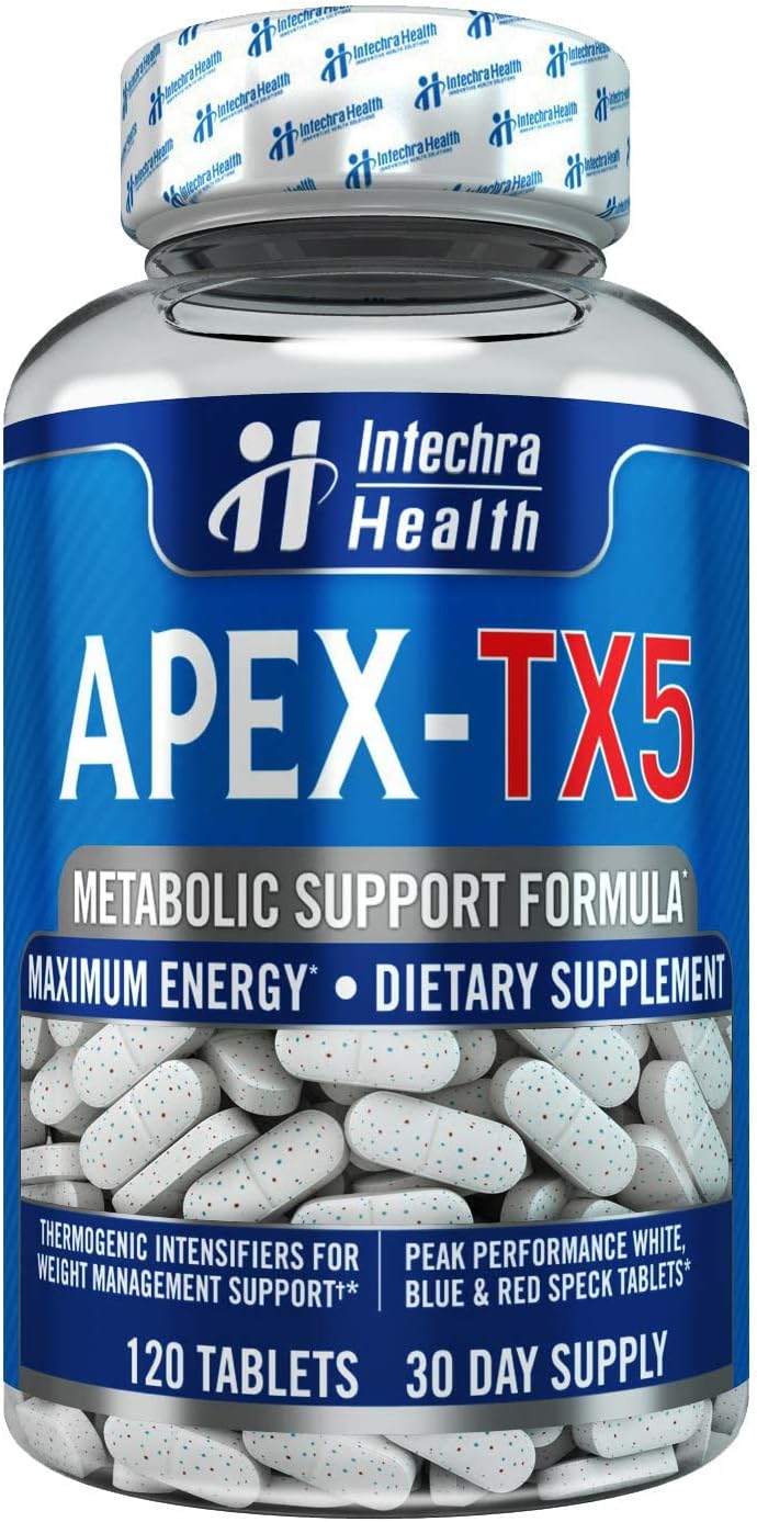 Amazon.com: APEX-TX5 Weight Management Dietary Supplement 120 White ...