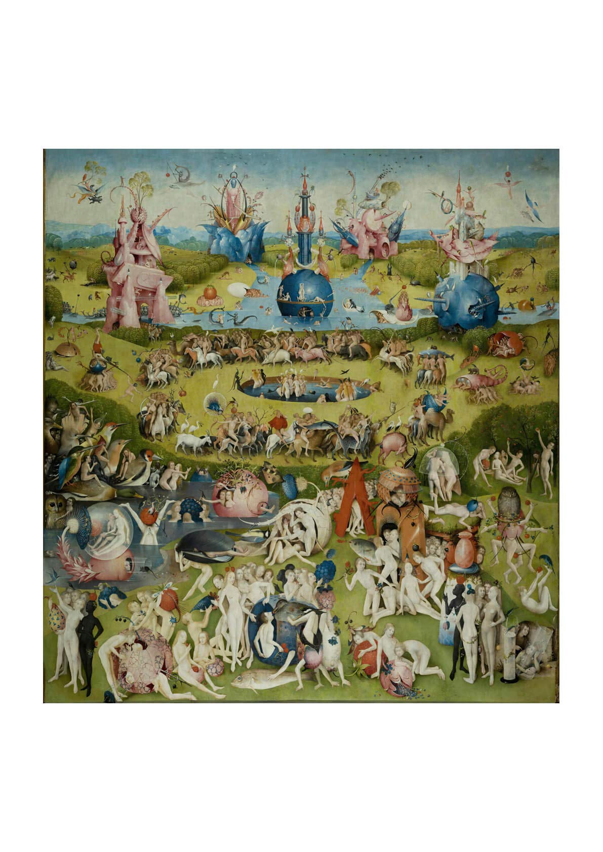 Hieronymus Bosch Paraiso Hieronymus Bosch Póster De Lona Para