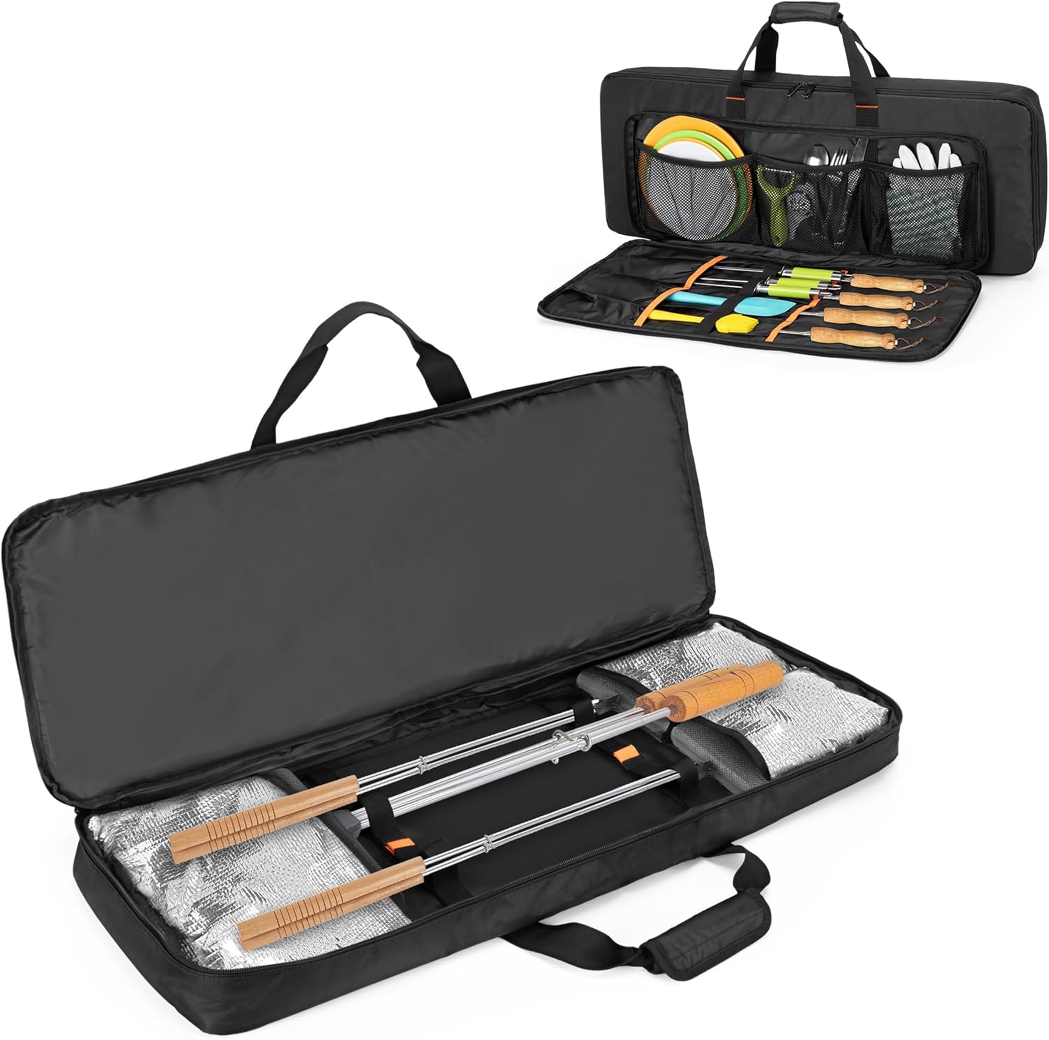 Amazon.com: GRAOSO Pie Iron Storage Bag Fits Up to 4 Pie Irons, Padded ...