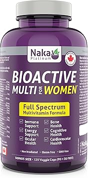 🇨🇦 120vcaps Bioactive MULTI for Women, Full Spectrum, Multivitamin ...