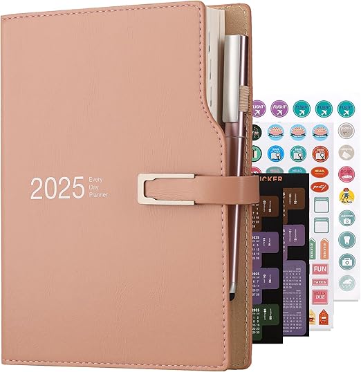 Agenda académique 2025 - Format A5 - Un jour par page - Avec ...