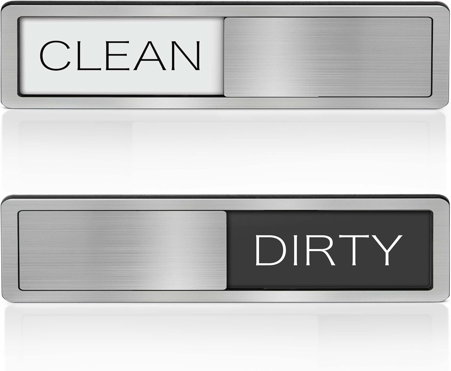 Amazon.com: Dishwasher Clean Dirty Sign-Dishwasher Magnet Stainless ...