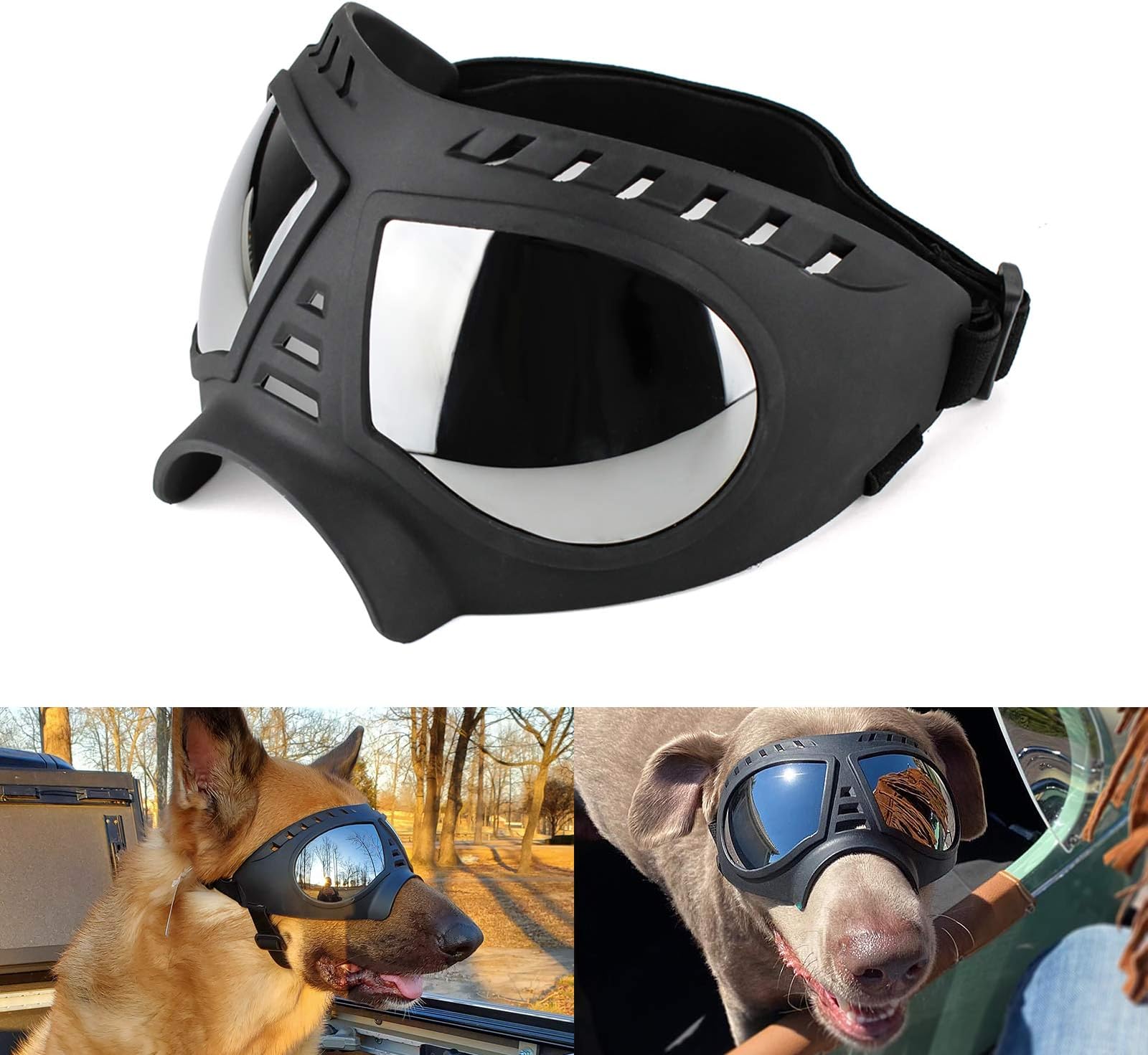Namsan Dog Goggles - Large Breed Dog Sunglasses Windproof Snowproof Pet ...