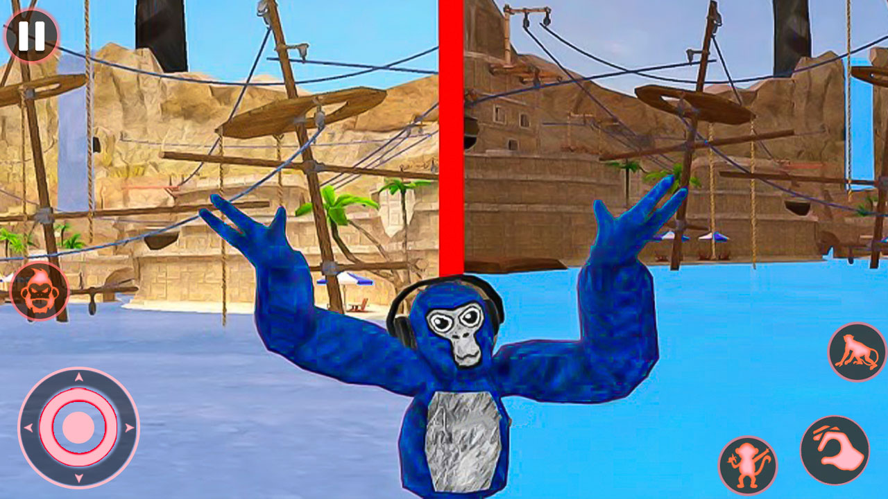 Gorilla Monkey Tag Mobile Survival Games 3D: Monkey Tag Simulator 2024 ...