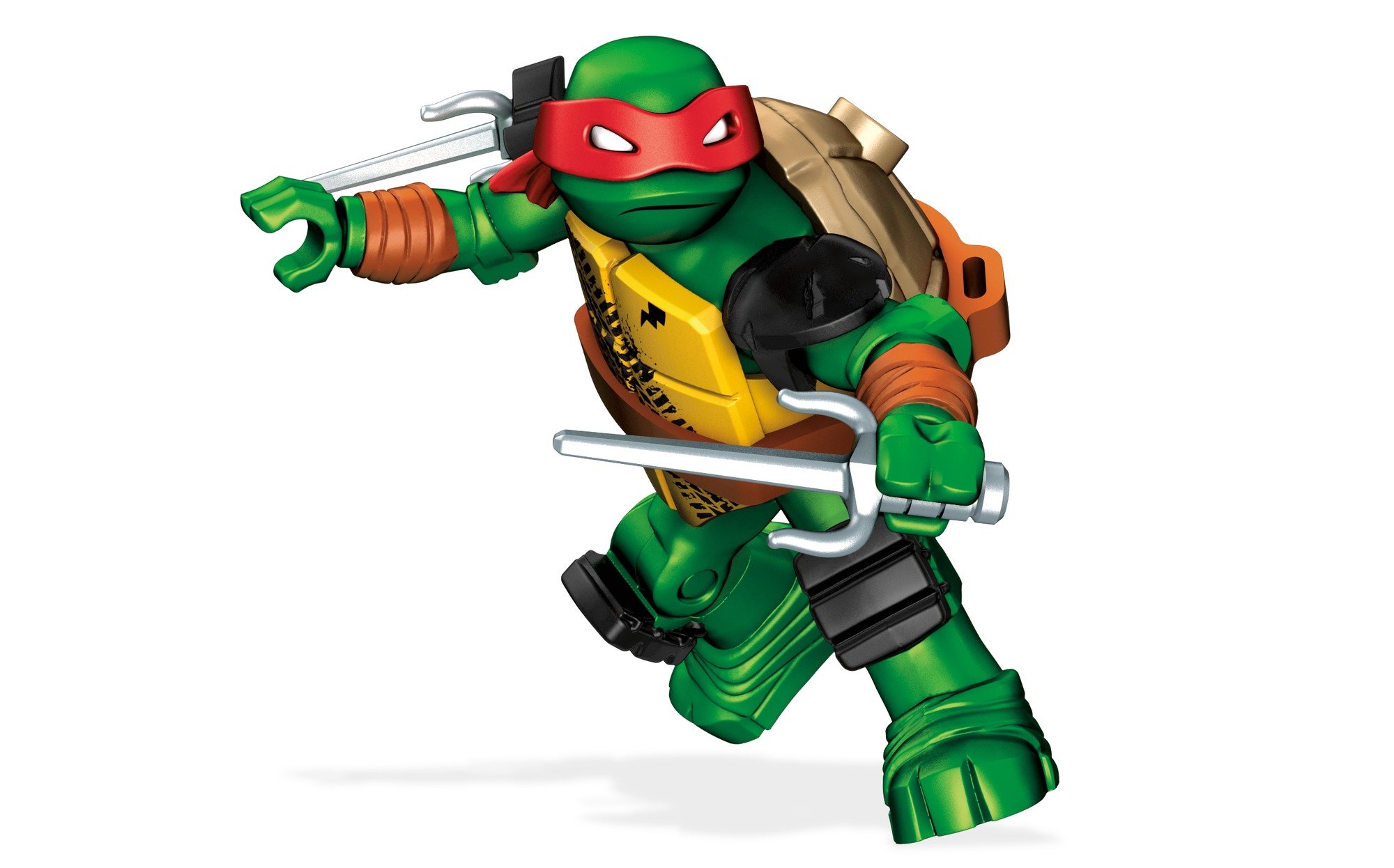 Amazon.com: Mega Construx TMNT Raph Stealth Ski Spyder : Toys & Games