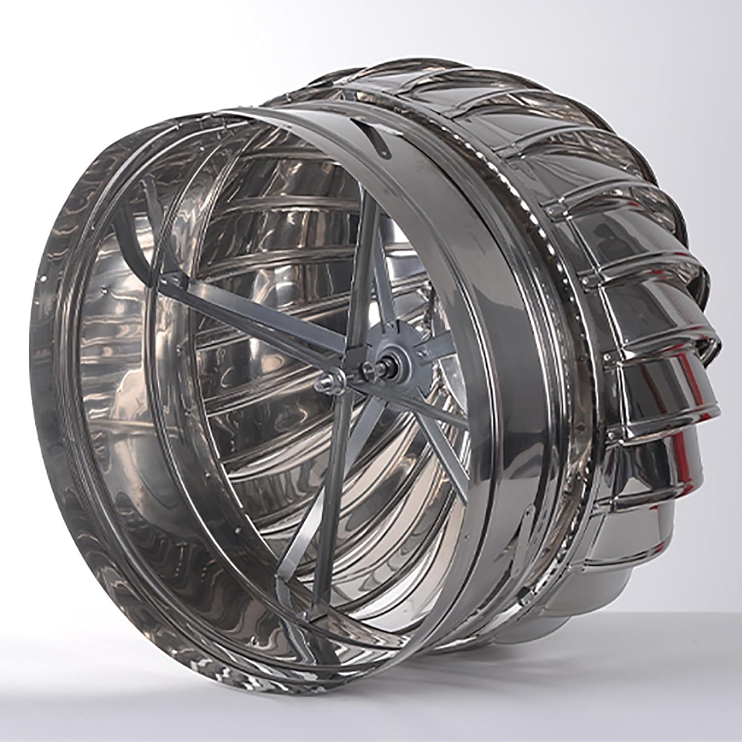 Amazon.com: Roof Rotating Vent Cap, 304 Stainless Steel Exhaust Cap ...