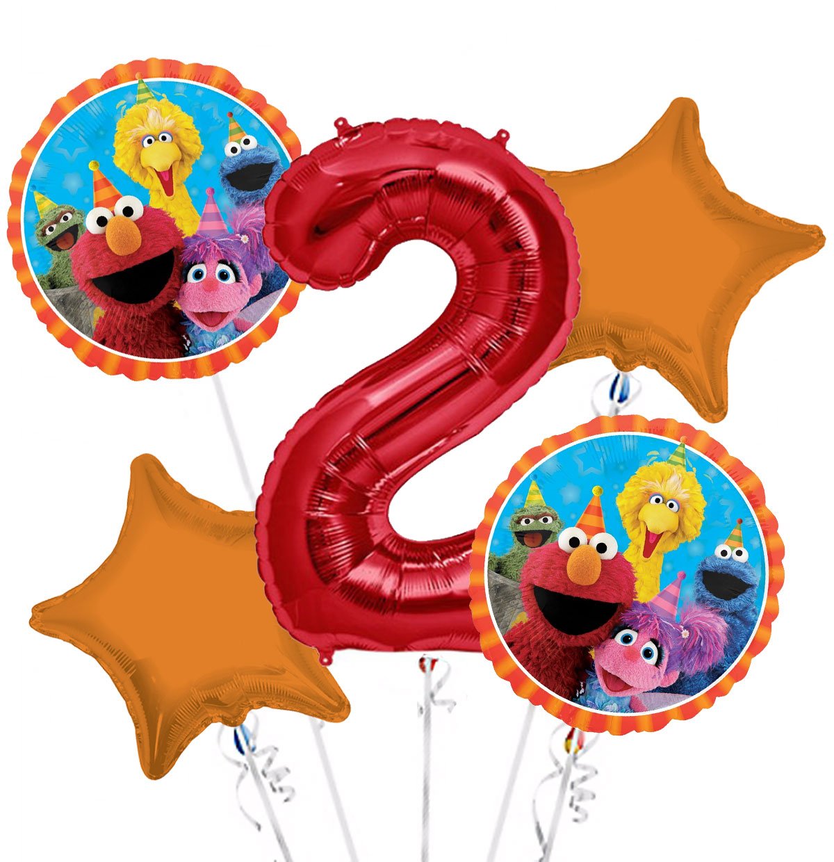 Elmo Happy Birthday Balloons