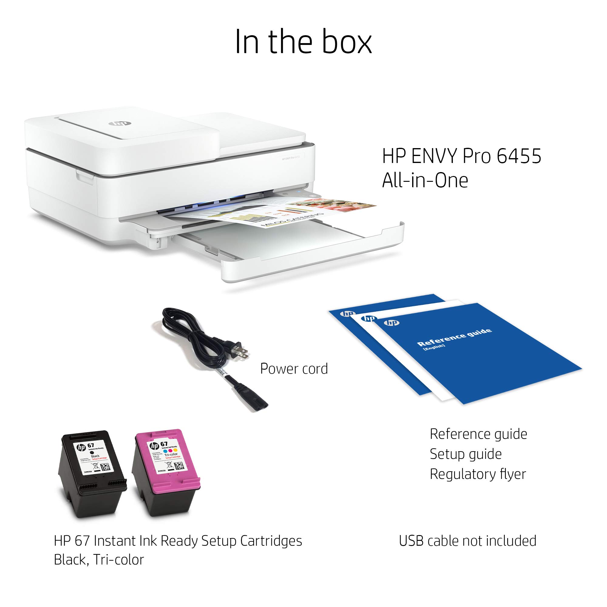 HP ENVY Pro 6455 Wireless All-in-One Printer, Mobile P...B083ZZMLQS ...
