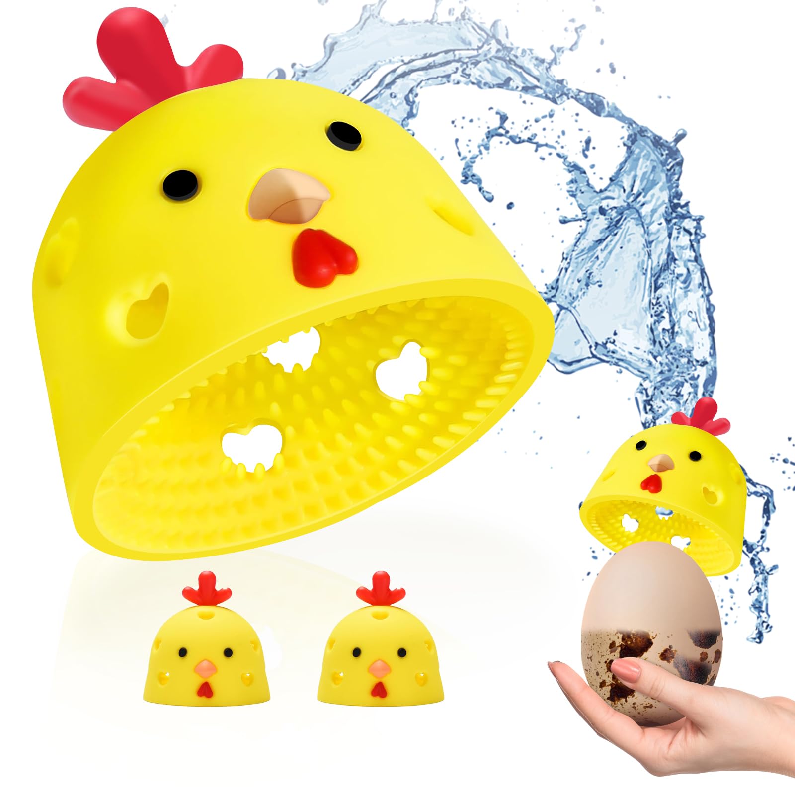 Amazon.com: 2Pack Fresh Egg Brush Cleaner,Taoulimi Egg Cleaner for ...