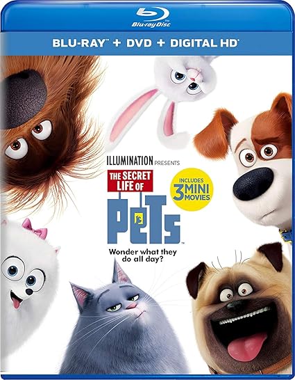 Amazon.com: The Secret Life of Pets [Blu-ray] : Louis C.K., Eric ...