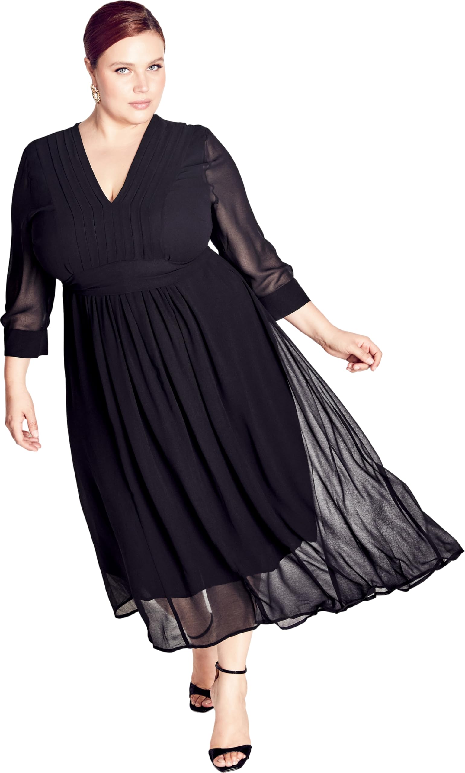 Arna York Women's Plus Size After Dark Dress at Amazon Women’s Clothing ...