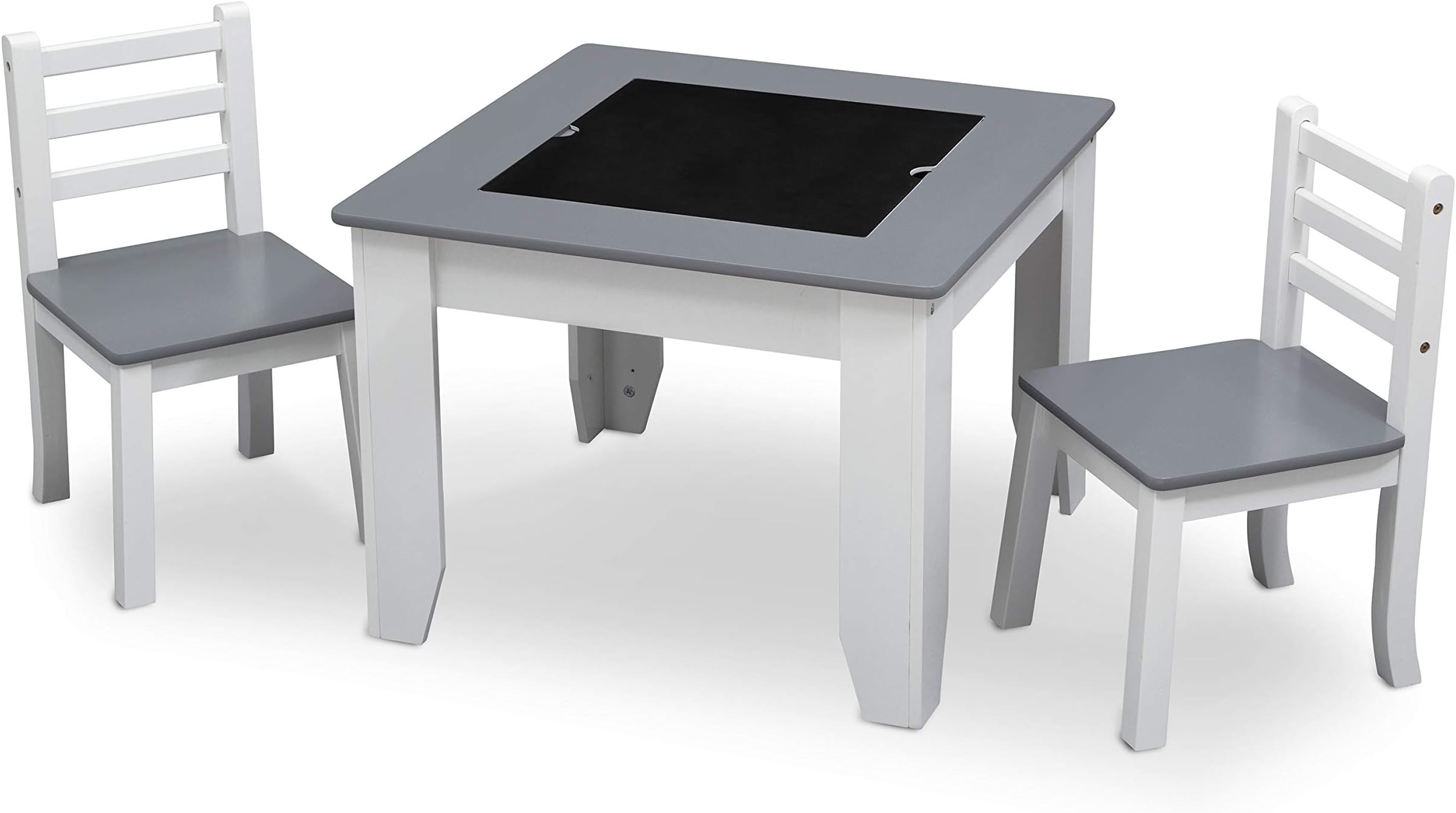 Amazon.com: Delta Children MySize Kids Wood Table and Chair Set (2 ...