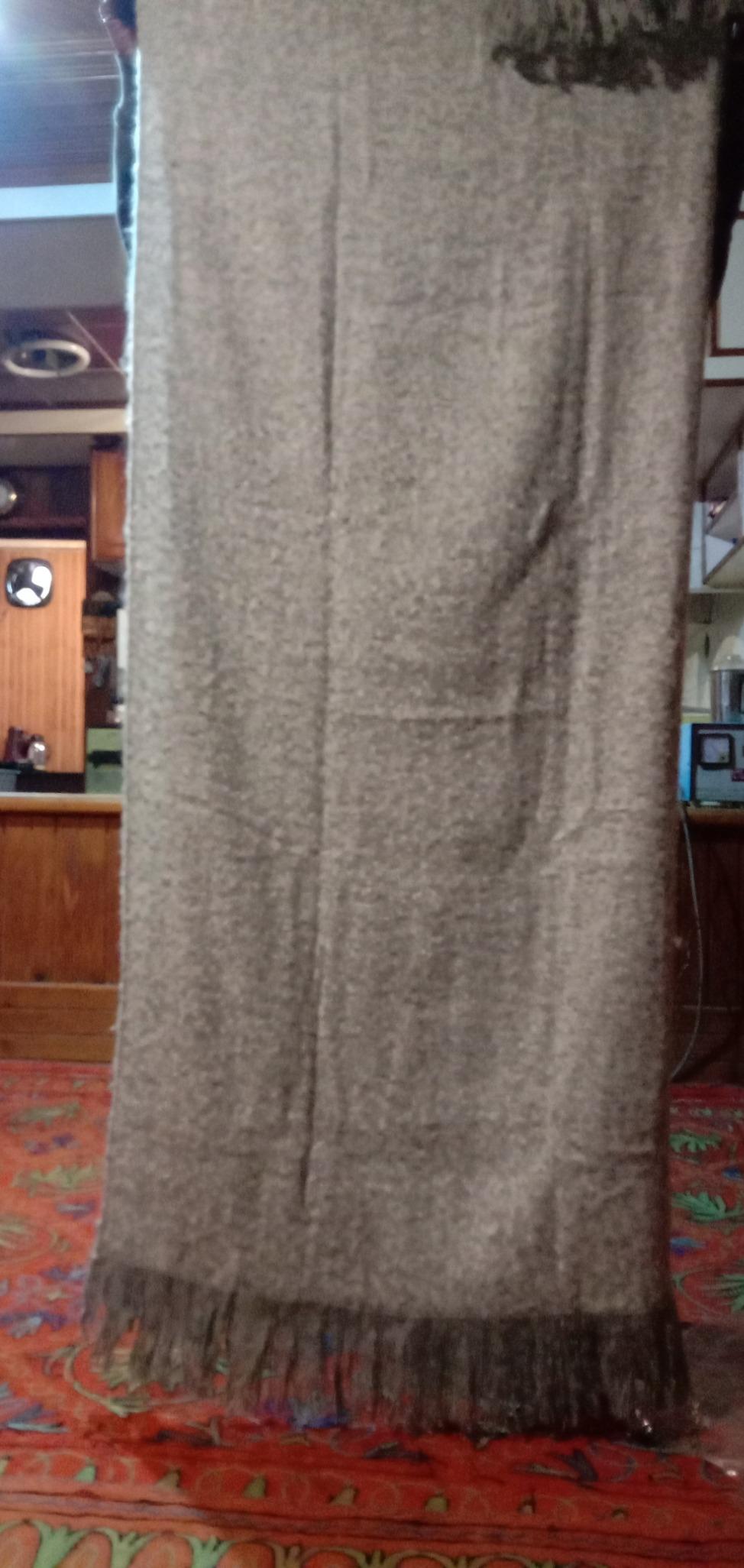 Amazonbasics Faux Angora Fringed Blanket - Grey, 50" X 60"| Tc - 50 ...