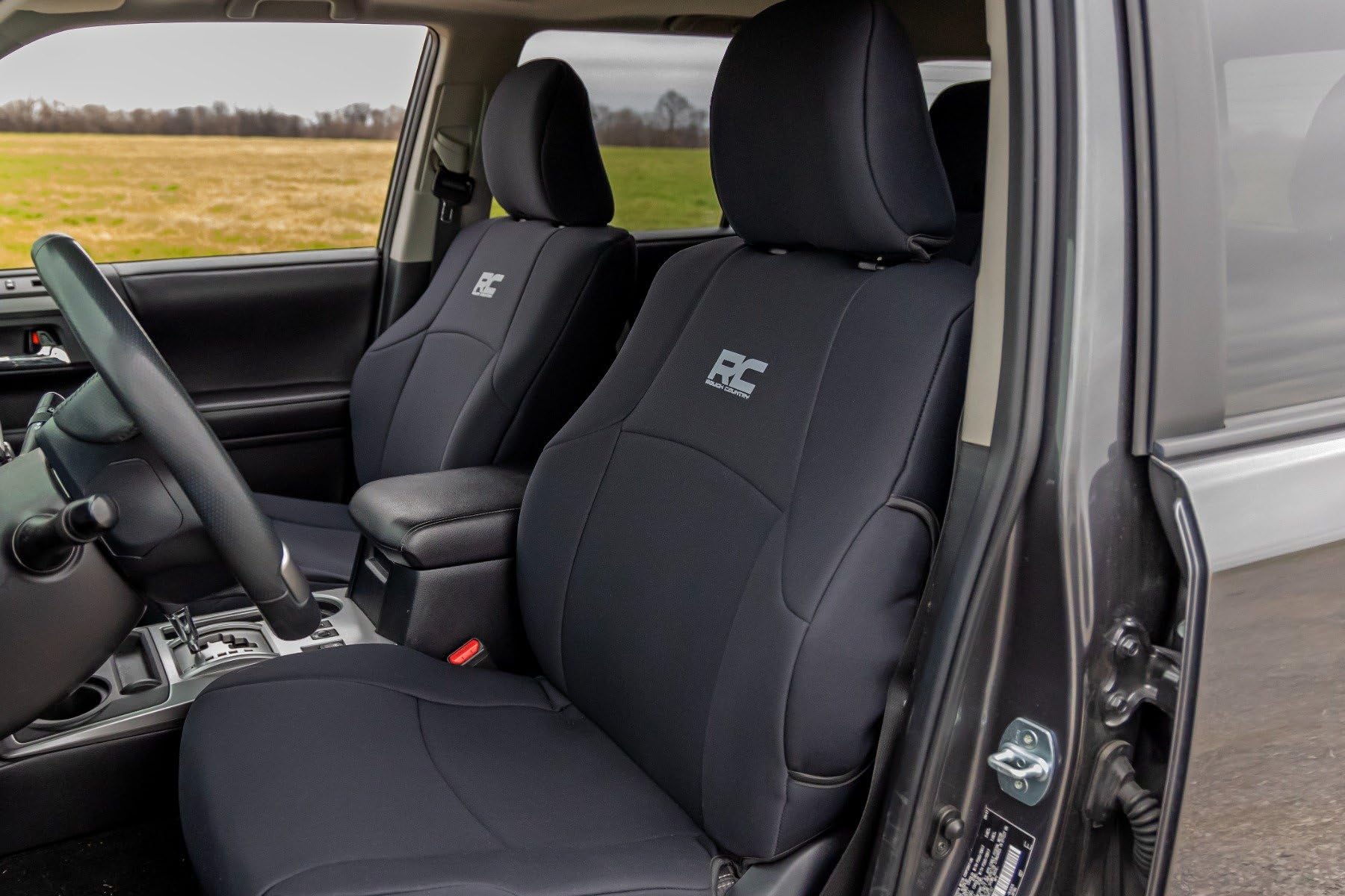 Rough Country Neoprene Seat Cover Set for 2011-2022 Toyota 4Runner - 91053
