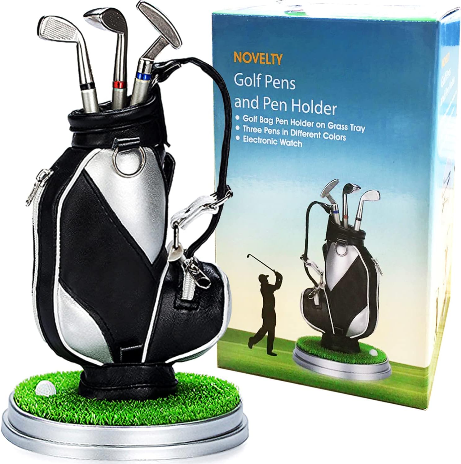 Amazon.com: Titleist Tour Series Desk Caddy, Black/White : Sports ...