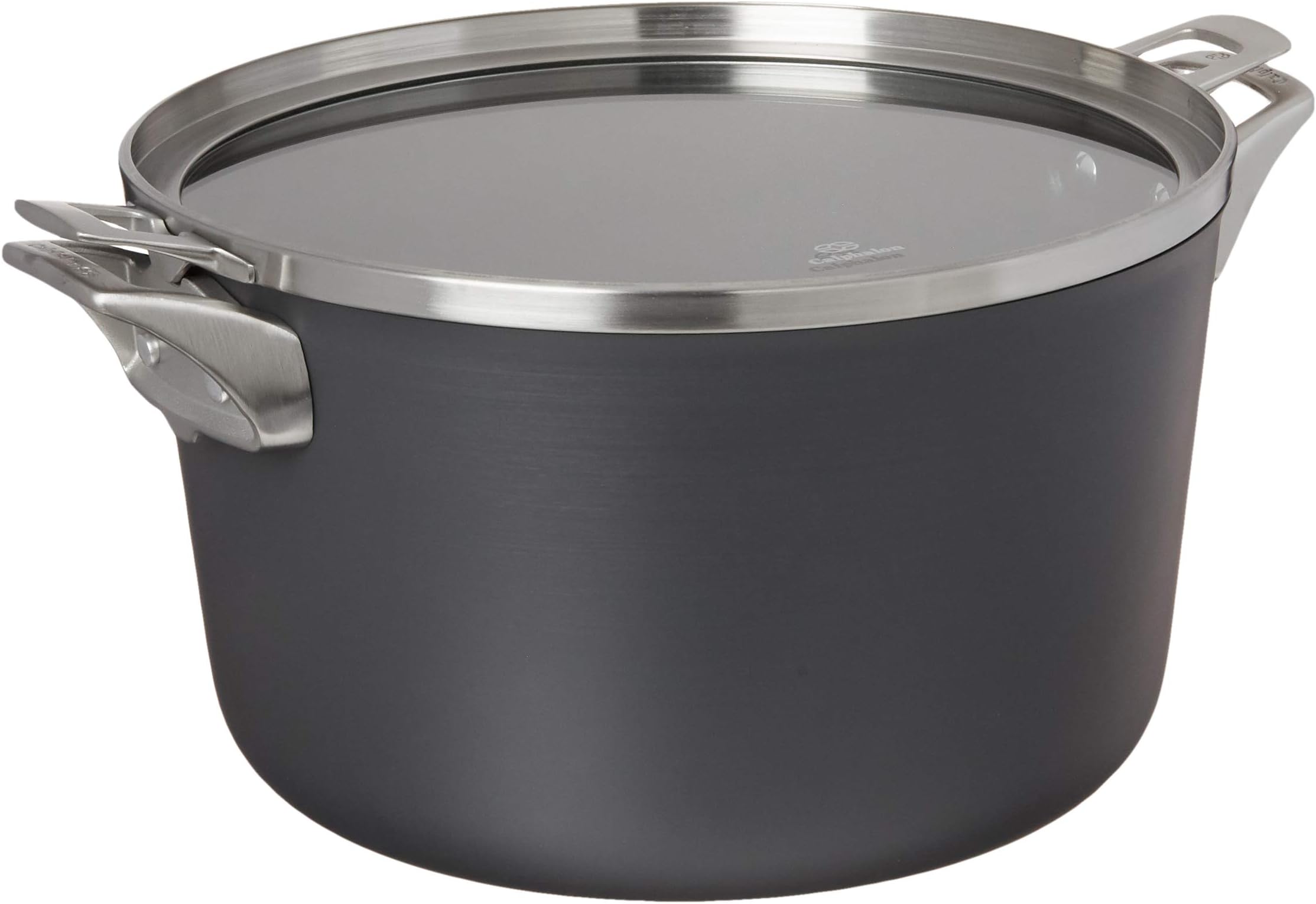 Amazon.com: Calphalon Premier Space Saving Nonstick 12qt Stock Pot with ...